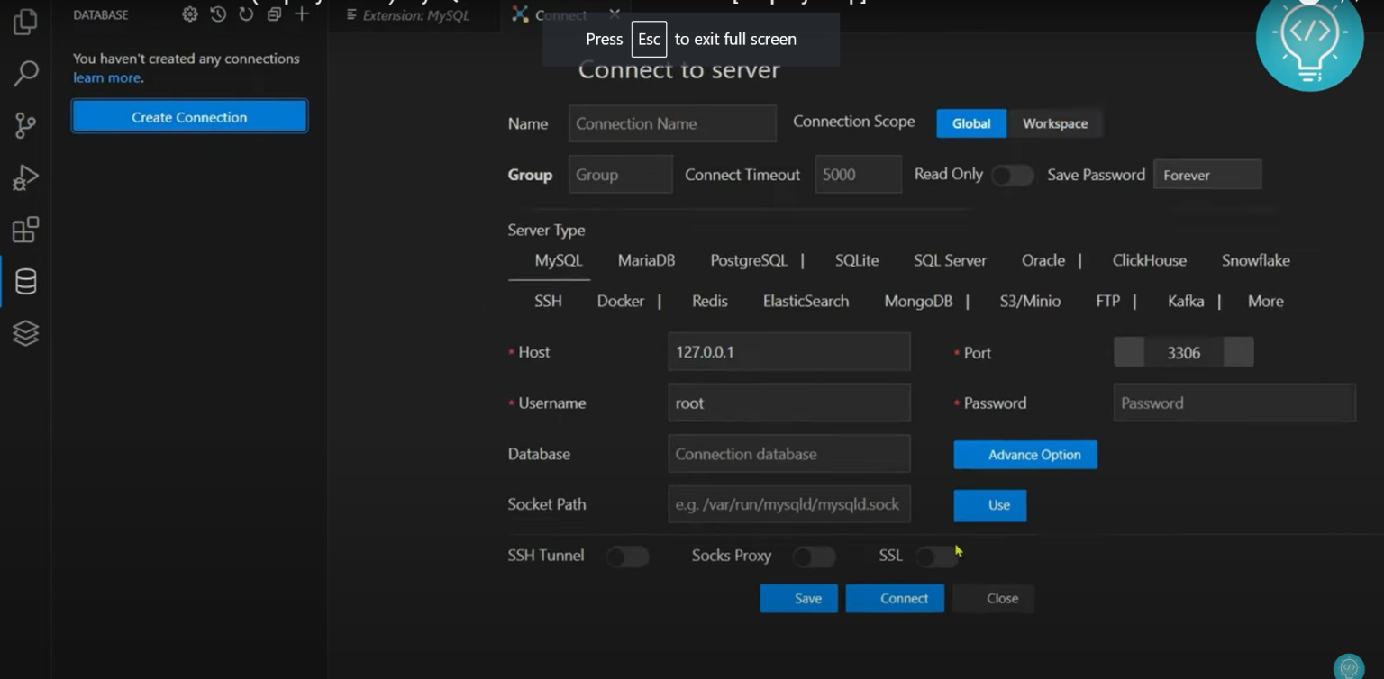How To Connect Mysql Database To Vs Code The Code City