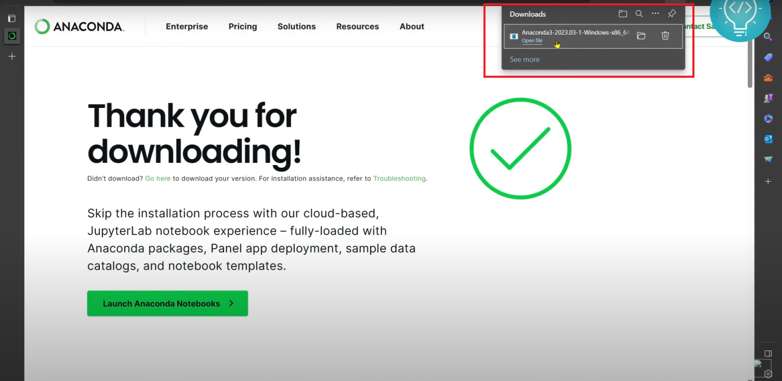 How To Install Anaconda And Jupyter Notebookwindows 11 The Code City