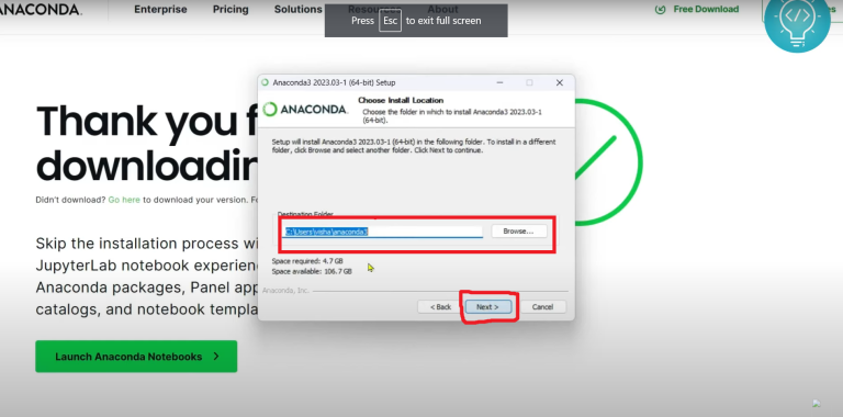 How To Install Anaconda And Jupyter Notebook(Windows 11) - The Code City