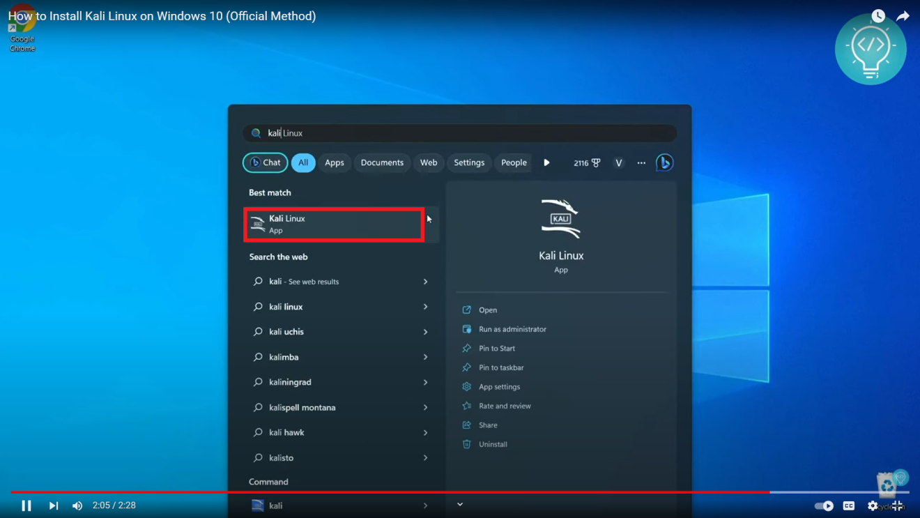 How To Install Kali Linux On Windows 10 Easily - The Code City