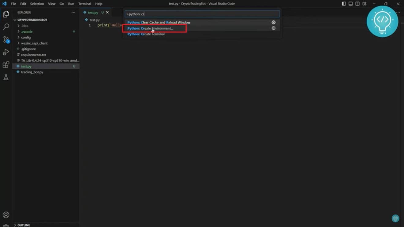 How To Create Virtual Environment For Python In Vs Code The Code City