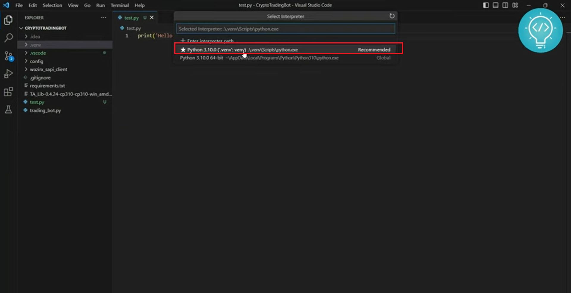 How To Create Virtual Environment For Python In Vs Code The Code City