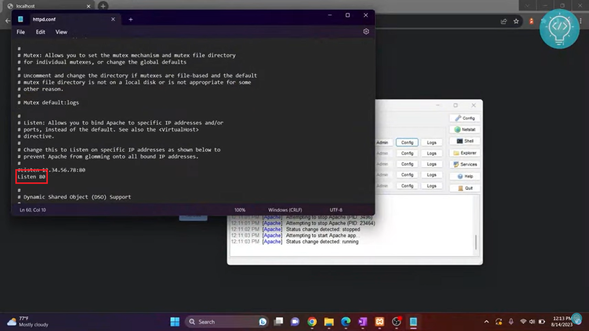 How To Fix Error ‘xampp Localhost Refuse To Connect The Code City